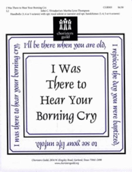 I Was There To Hear Your Borning Cry Forzandoarts