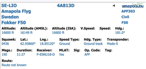 Route Lookup Fails On Bds Derived Callsigns · Issue 115 · Vradarserver