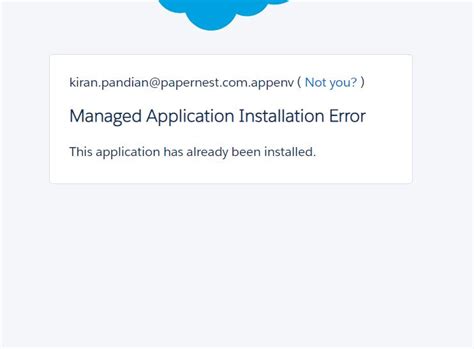 Connected Apps Can Not Install OAuth Showing As Already Installed Api User Is Getting Error
