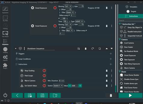 Nina Shutdown Sequence In The Advanced Sequencer Not Working