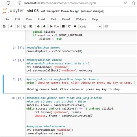 Menampilkan Web Camera Dengan Opencv Pt Proweb Indonesia