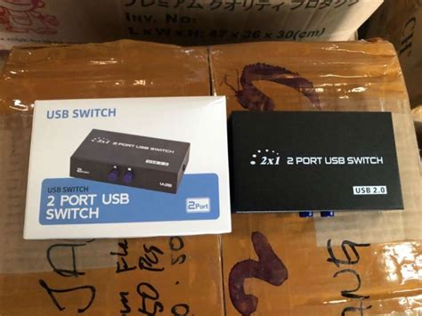 Jual Manual Switch Printer 2 Port Data Switcher 1 2 Usb Switch 2port Di Seller Sweet Shop