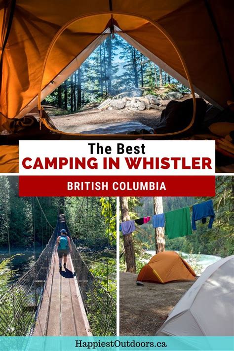 Camping In Whistler Bc The Best Campgrounds Artofit