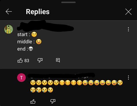 An Example For Emoji Spam Ryoungpeopleyoutube