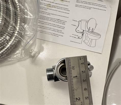 Need Help Installing Bidet For Seniors Rplumbing