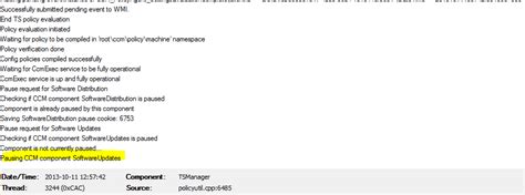 sccm task sequence hangs