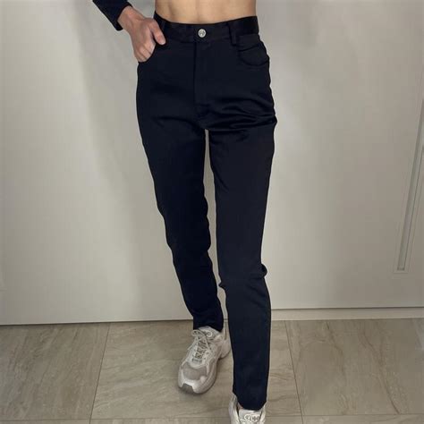 Вінтажні атласні штани — ціна 450 грн у каталозі Брюки Купити жіночі речі за доступною ціною на