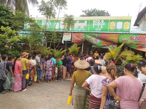 စဉ့်ကူးမြို့နယ် နွယ်ရုံကျေးရွာနှင့် ငါးပြားပေးကျေးရွာတို့တွင် စားသုံးဆီများကို သက်သာသော ဈေးနှုန