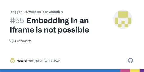 embedding in an iframe is not possible · issue 55 · langgenius webapp