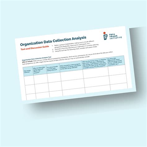 Data Collection Analysis Tool Full Frame Initiative