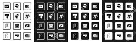 Set Ui Or Ux Design Front End Development Keyboard Website Statistic