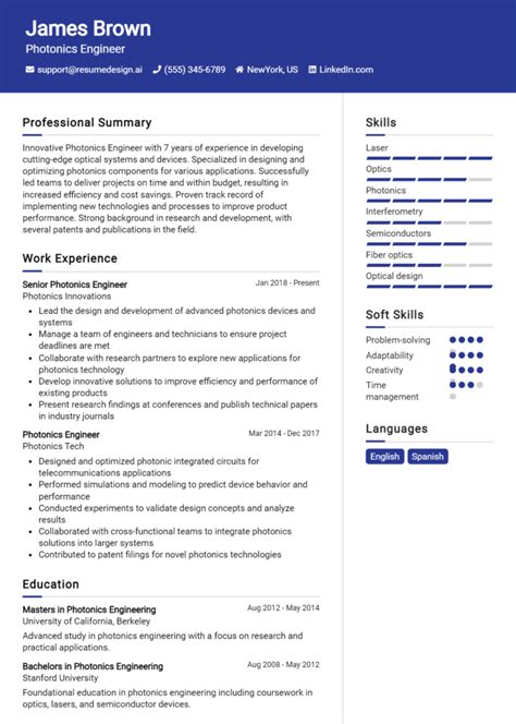 20 Rf Engineer Resume Examples And Templates For 2026 Top Tips