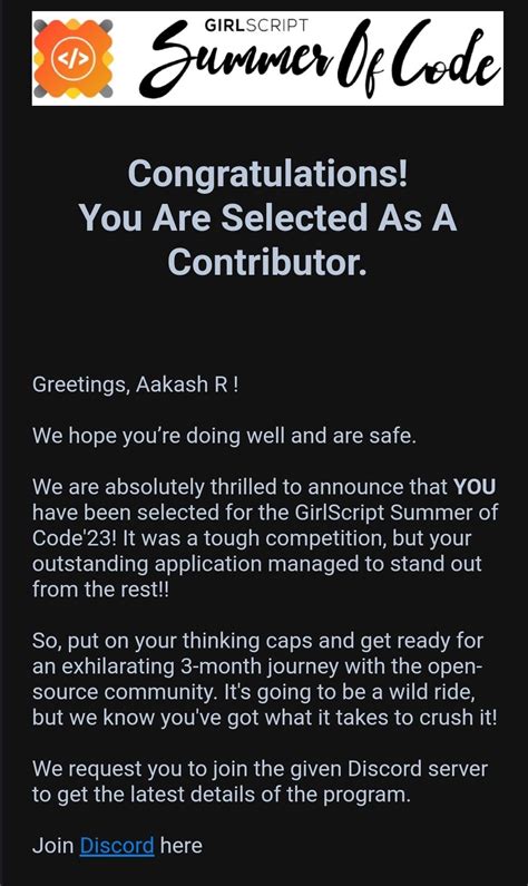 aakash r on linkedin connections opensource girlscriptsummerofcode