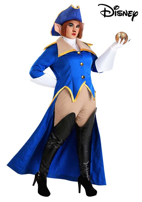 Plus Size Women S Disney Treasure Planet Captain Amelia Costume