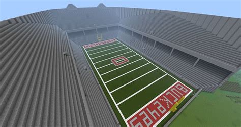 Ohio Stadium In Minecraft Heres A Project We Did Last Sum Flickr