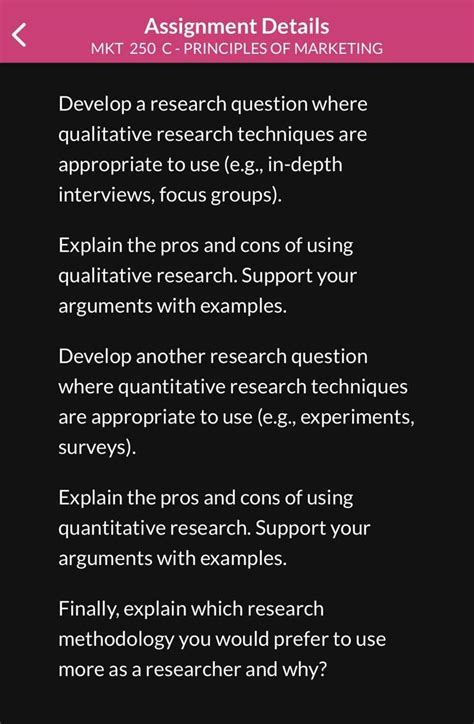Solved Develop A Research Question Where Qualitative