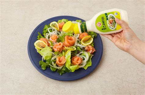 연어샐러드 오뚜기레시피