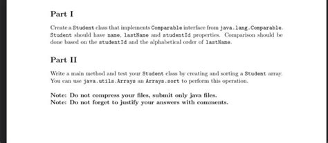 Solved Part I Create A Babe Class That Implements Chegg Com