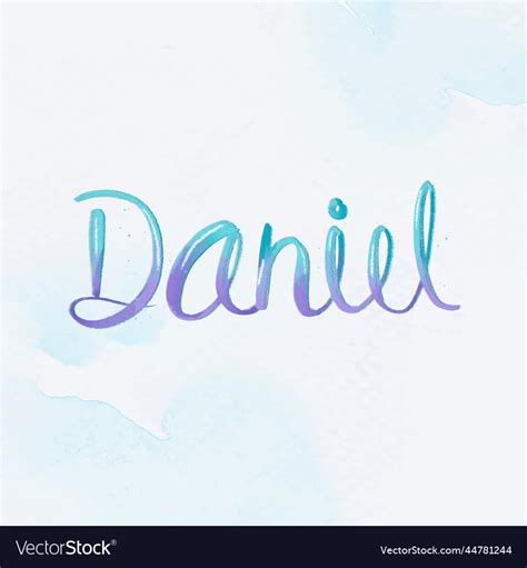 Cursive Daniel Two Tone Font Typography Royalty Free Vector