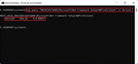 Comment Vérifier La Version De Net Framework Sur Windows 1011