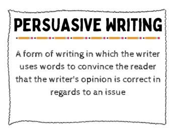 Types Of Writing Posters By HOVELteach TPT