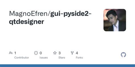 Github Magnoefrengui Pyside2 Qtdesigner