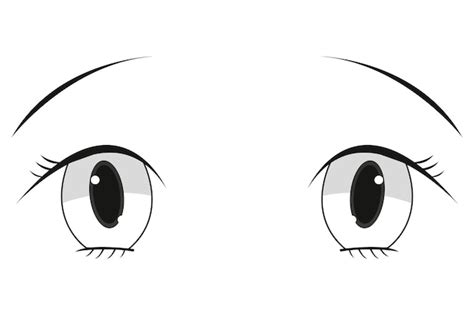 Premium Vector Anime Girl Eyes Vector Illustration