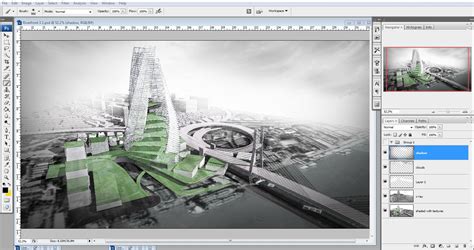 No Render Quick Daytime Illustration Visualizing Architecture