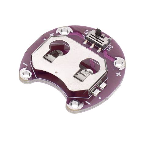 Lilypad Coin Cell Battery Holder Cr2032 Battery Mount Module For Arduino