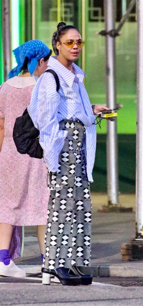 Tessa Thompson Street Style Street Style Style Autumn Winter Fashion
