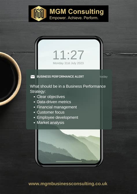 Mgmconsulting Businessperformance Strategy Trustedadvice Objectives… Mgm Consulting