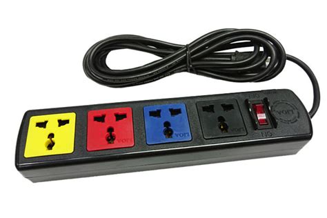 Ổ Cắm điện Lioa 4d Có Nắp Che Dây 4d32n 3mx2