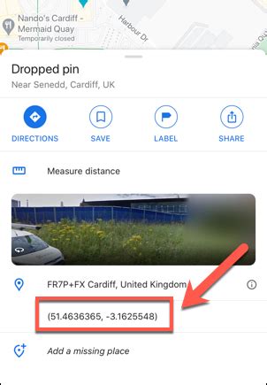 How To Find Latitude And Longitude Coordinates Using Google Maps