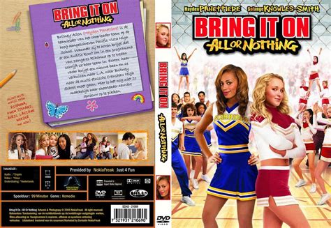 Bring It On All Or Nothing Dvd Nl Dvd Covers Cover Century Over 1