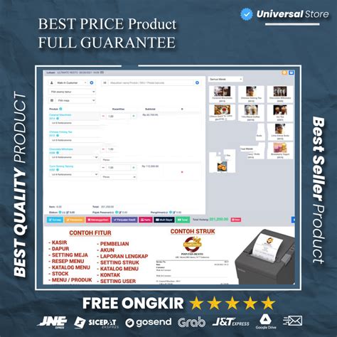 Jual Source Code Web Kasir Restoran Kafe Cafe Rumah Makan Restaurant