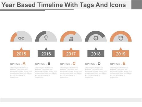 Linear Steps Timeline Chart And Icons Powerpoint Slides