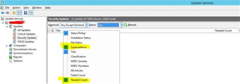 How To Cleanup WSUS And Resize Datapartition