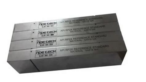 API RP 2X Calibration Block कलबरशन बलक NDE Flaw Technologies Private Limited Chennai