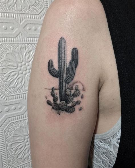 Saguaro Cactus Tattoos