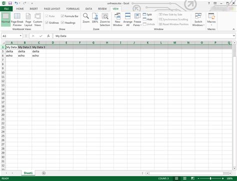 How To Make A Row Scroll In Excel At Adam Goudeau Blog