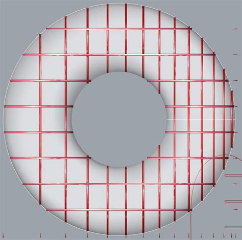 Gradient Uv Division On Waffle Script Bowerbird Grasshopper