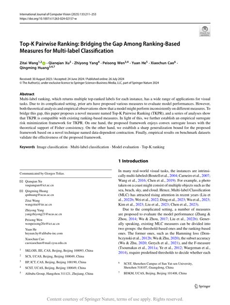 top k pairwise ranking bridging the gap among ranking based measures