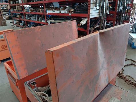 1klein Tool Box 1 Ridgid Box Dimensions 4x24”x22d Elco Auctions