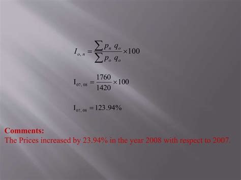 Weighted Index Numbers Pptx Stocks And Bonds Personal Investing
