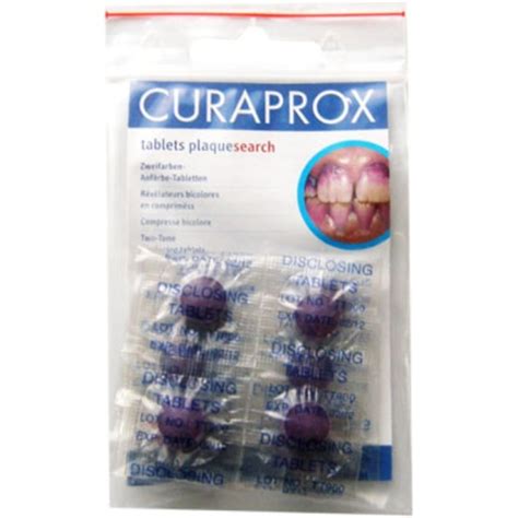 Таблетки для индикации зубного налета CURAPROX (PCA 223), 12 шт ...