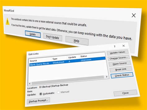 Sam Young Fixing Unintentionally Linked Excel Wbooks