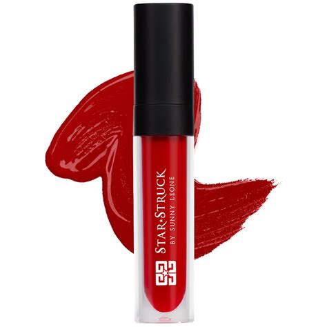 Cherry Bomb Matte Liquid Lip Color Star Struck By Sunny Leone