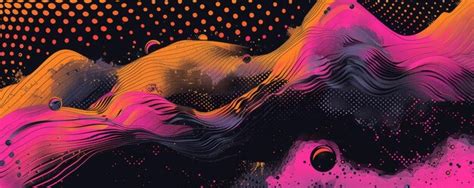 Explore Cuttingedge Digital Art With Unique Geometric Shapes Lively Hues Fusing Creatively And