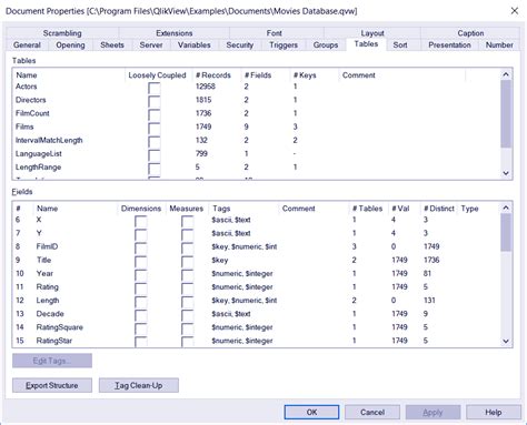QlikView Data Structure QlikView Table Fields DataFlair