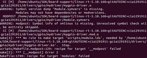 SK AM62 在编译自己的module driver时出现问题 处理器论坛 处理器 E2E 设计支持